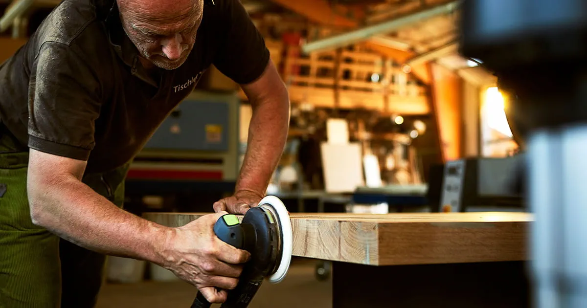 Een unieke tafel van historisch eikenhout I Festool-blog